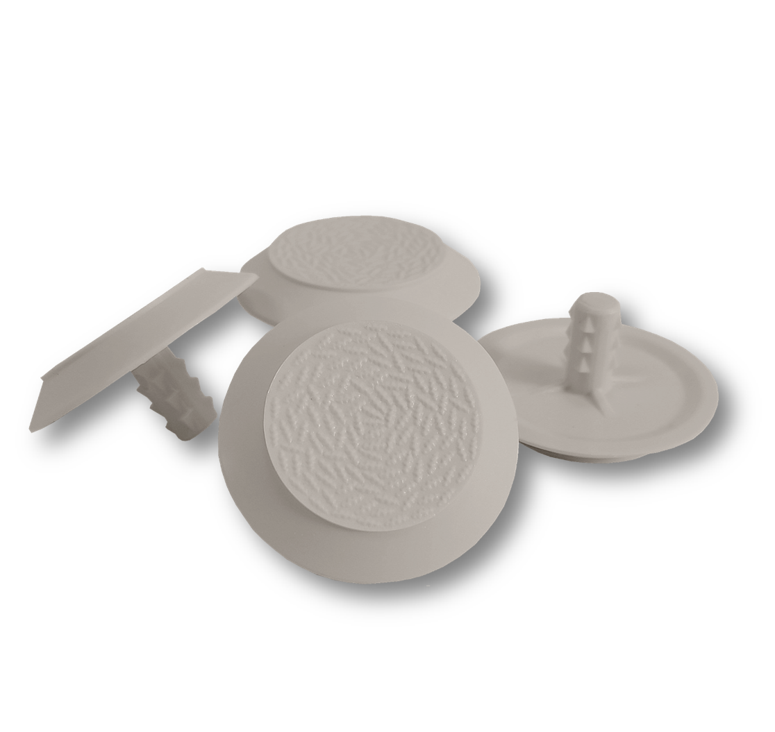 Grey Poly Warning Tactiles | Refill Pack | TacPro®